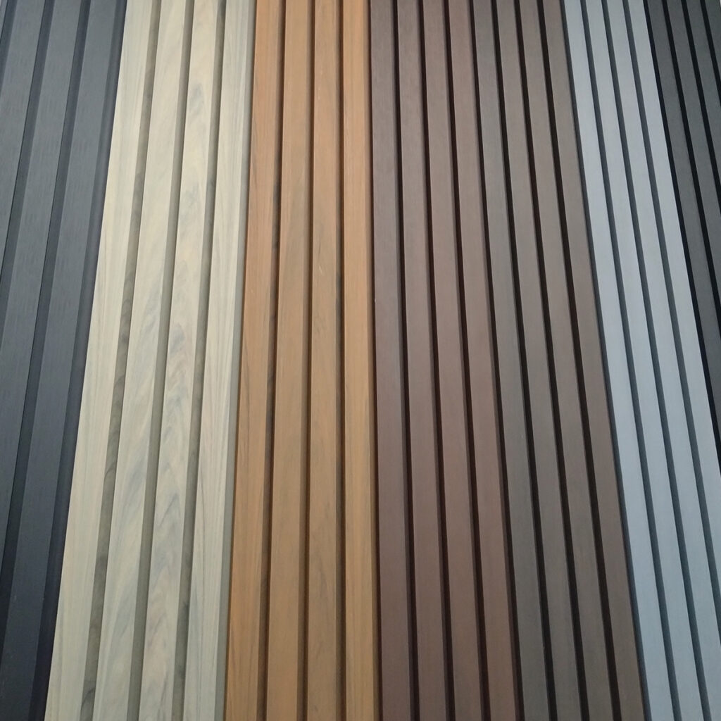 Slatted Cladding Wall Panel - Antique S1 | North Valley Composites