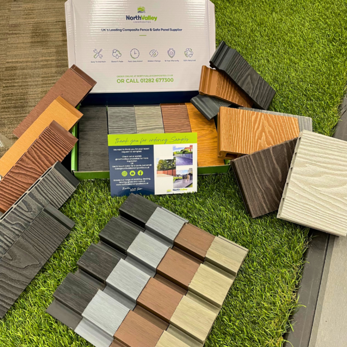 Order a Composite Fence or Gate Board Sample Pack